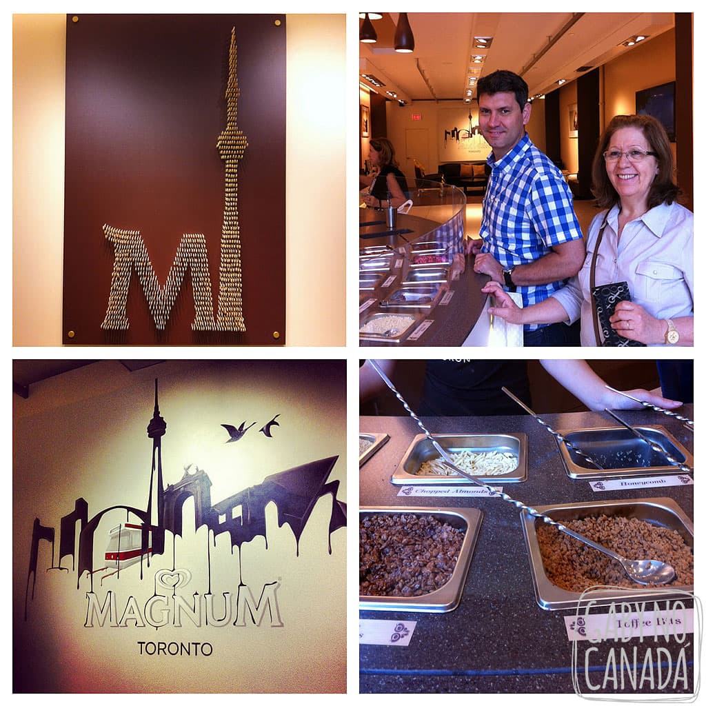 Magnum Pleasure Store, a loja chique de picolé em Toronto – Gaby no Canadá