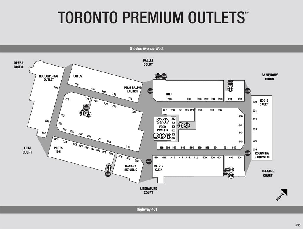 Toronto Premium Outlets – Gaby no Canadá